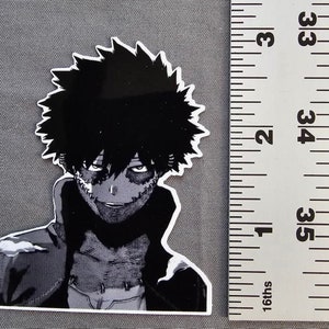 Anime Manga My Hero Academia Dabi Stickers - Etsy