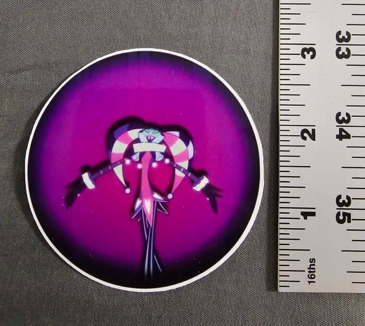 Helluva Boss Fizzarolli Jester Doll Sticker - Etsy