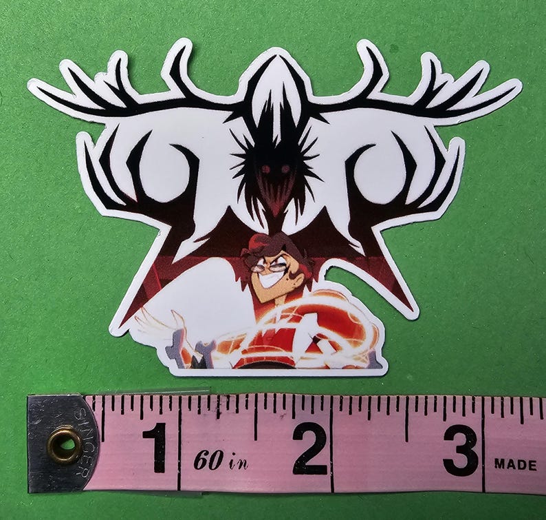 Hazbin Hotel Alastor Human Form Stickers - Etsy