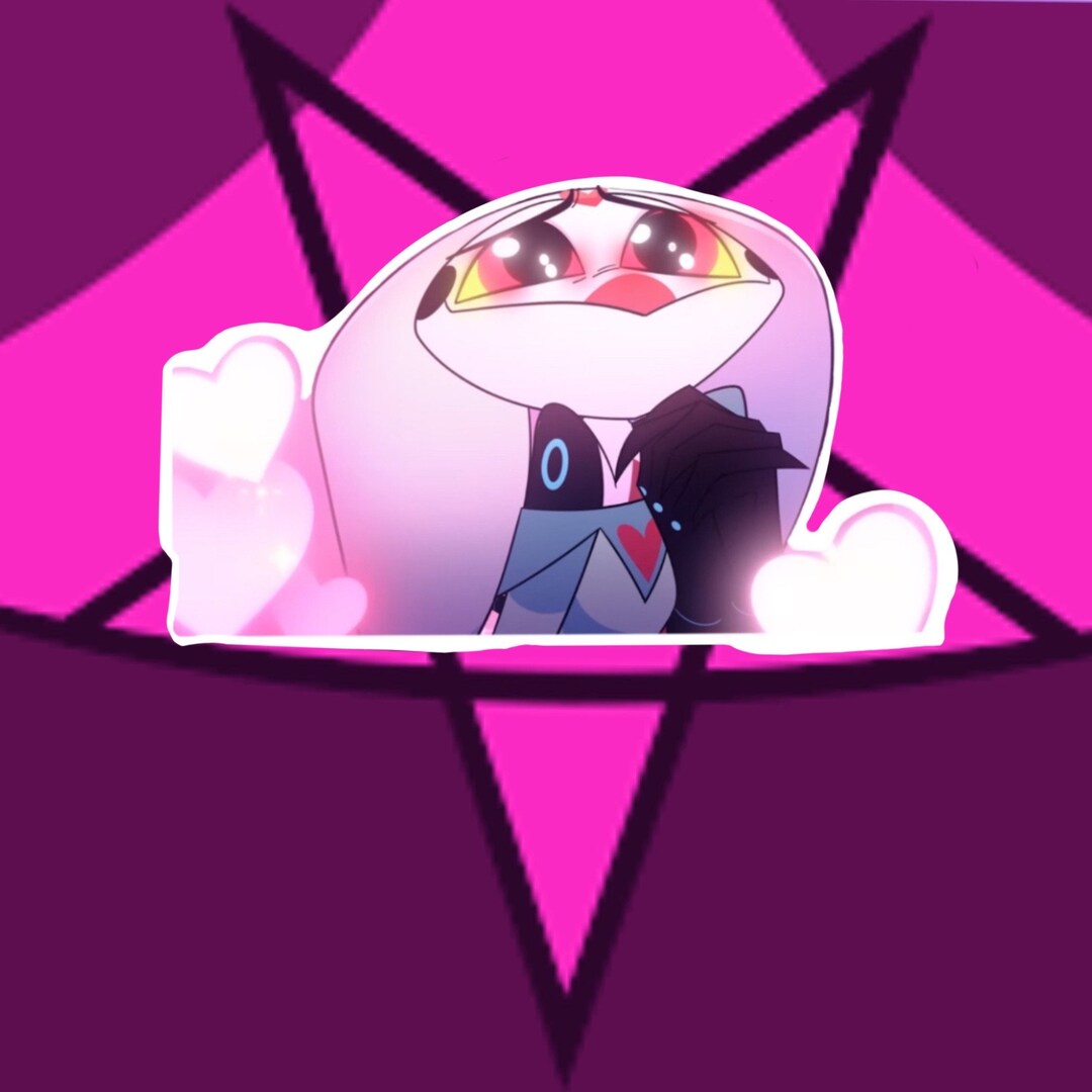 Helluva Boss Fizzarolli Cute Face Sticker - Etsy