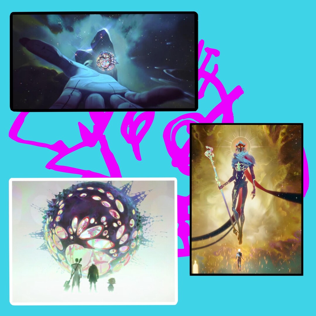 Netflix Arcane/league of Legends Mage and the Wild Rune Stickers - Etsy