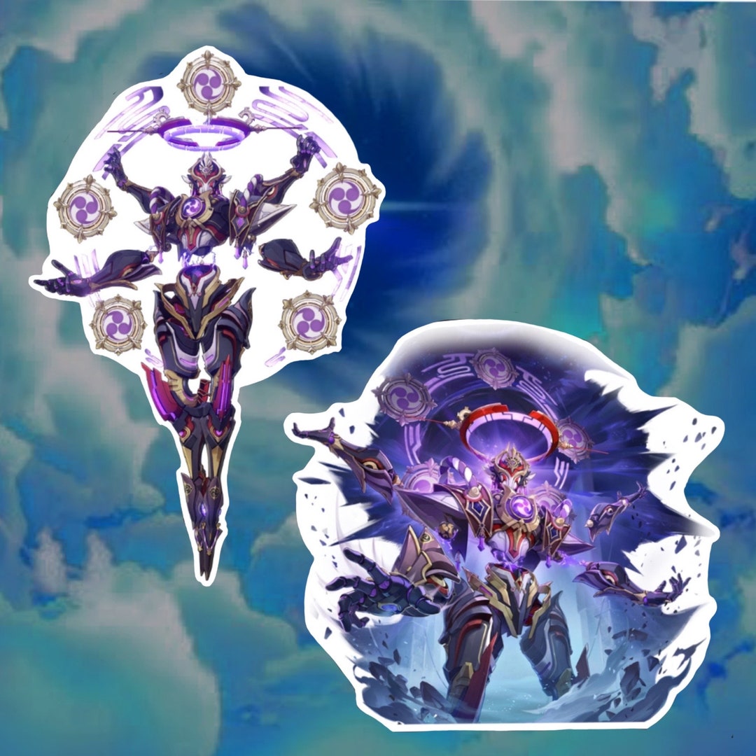 The Balladeer Genshin Impact Boss Sticker - Etsy