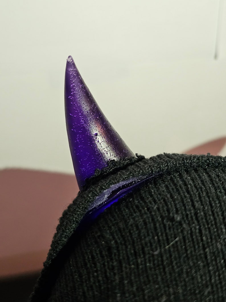 Cursed Resin Horned Beanies - Etsy