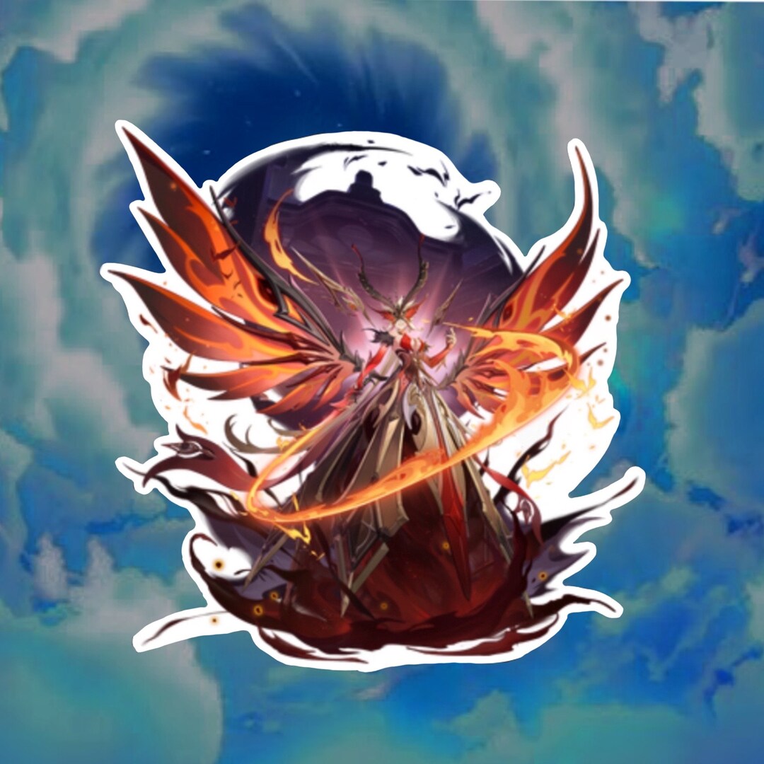 Signora Genshin Impact Boss Sticker - Etsy