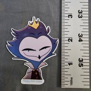 Helluva Boss Stolas Child Happy Bird Noises, With/without Text Sticker ...