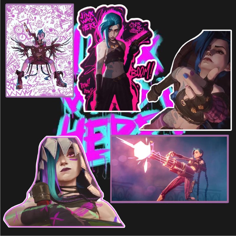 Jinx Sticker - Etsy