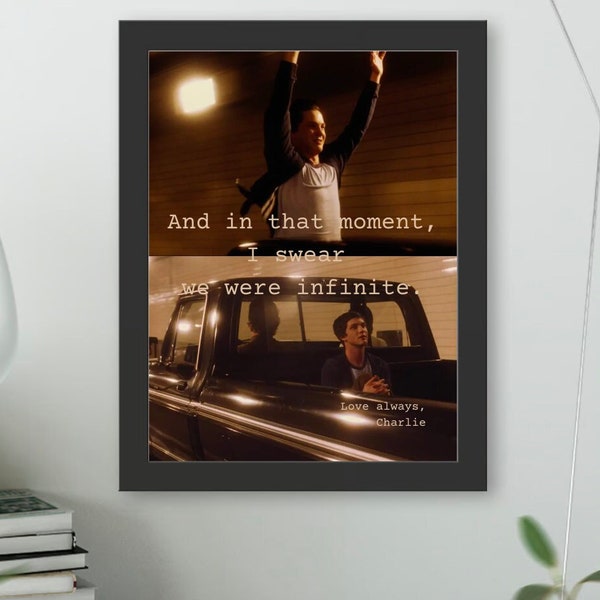 We Were Infinite Poster - Etsy