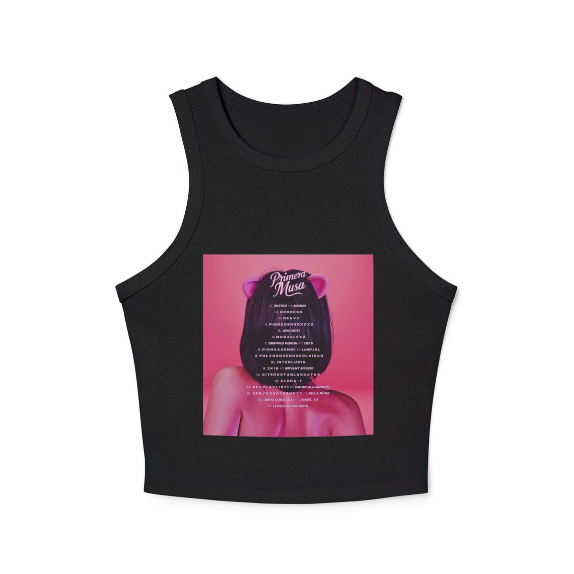 Primera Musa Tracklist Tank Top - Etsy