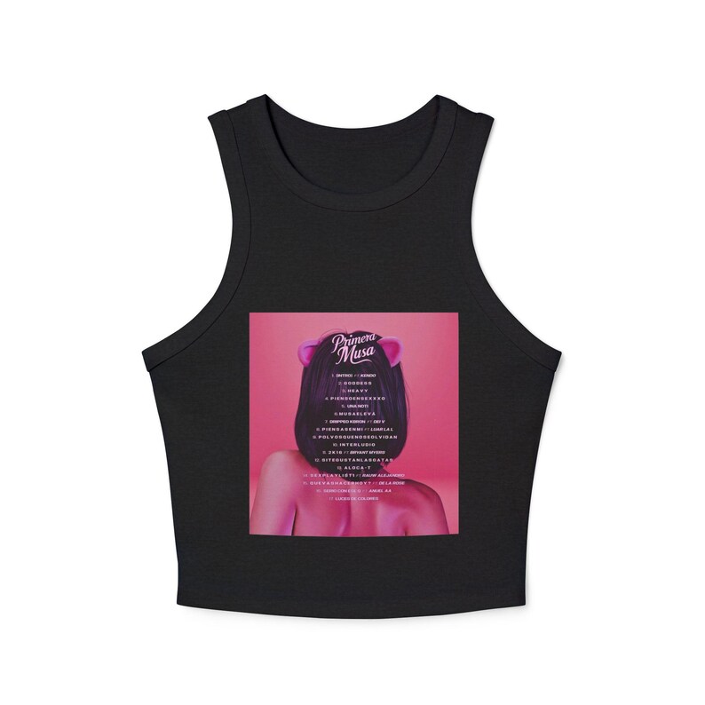 Primera Musa Tracklist Tank Top - Etsy