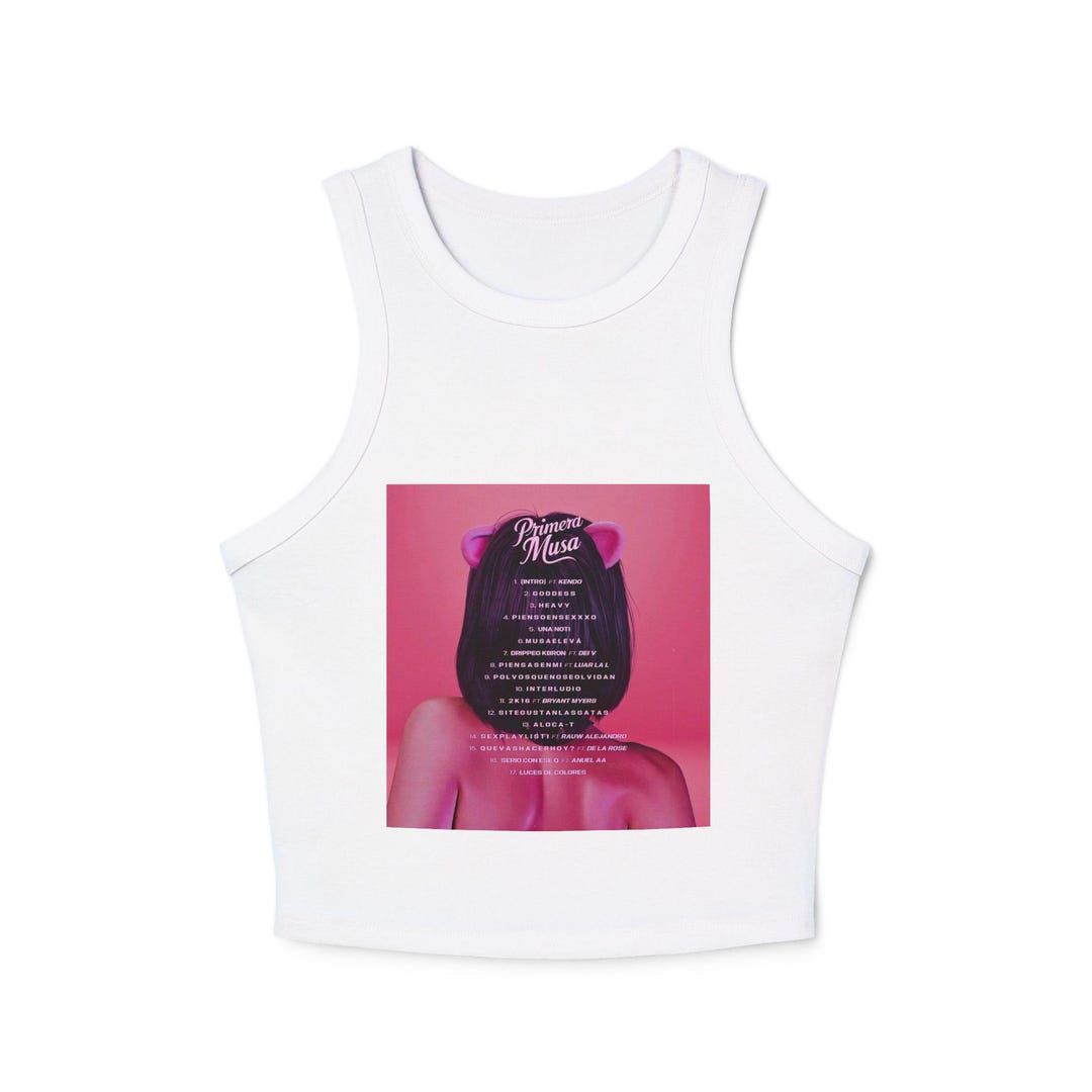 Primera Musa Tracklist Tank Top - Etsy