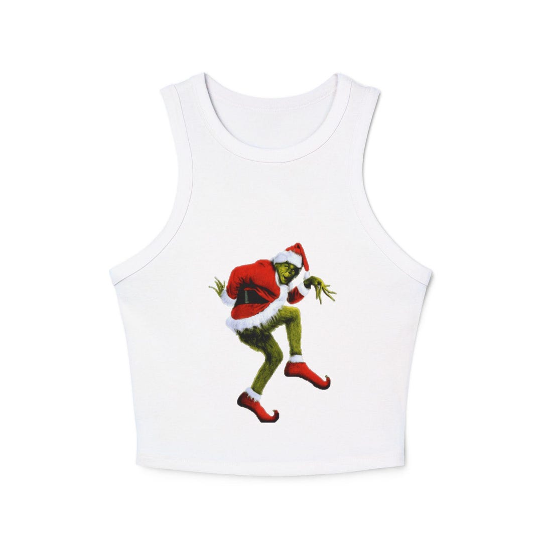Grinch Tank Top - Etsy