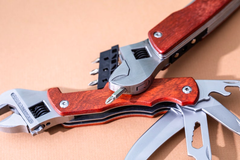 Custom Engraved Multi Wrench Tool, Personalized Wrench, Best Gift for ...