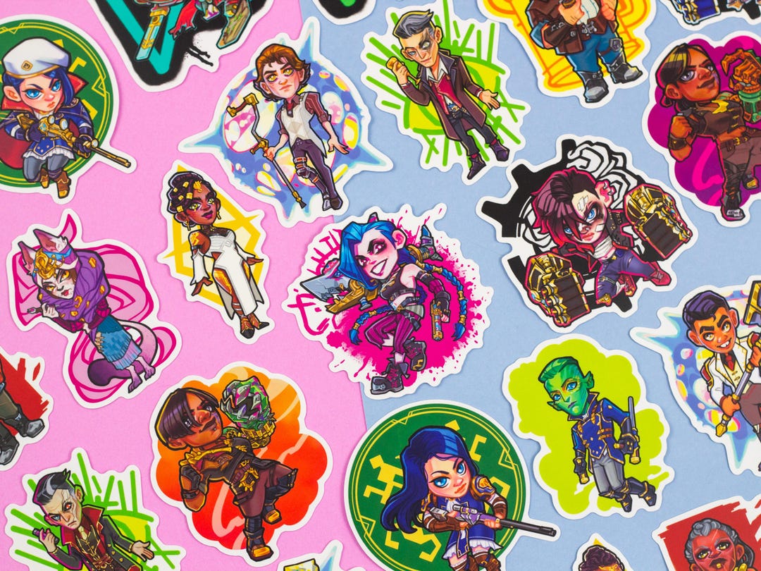 Arcane Stickers - Etsy