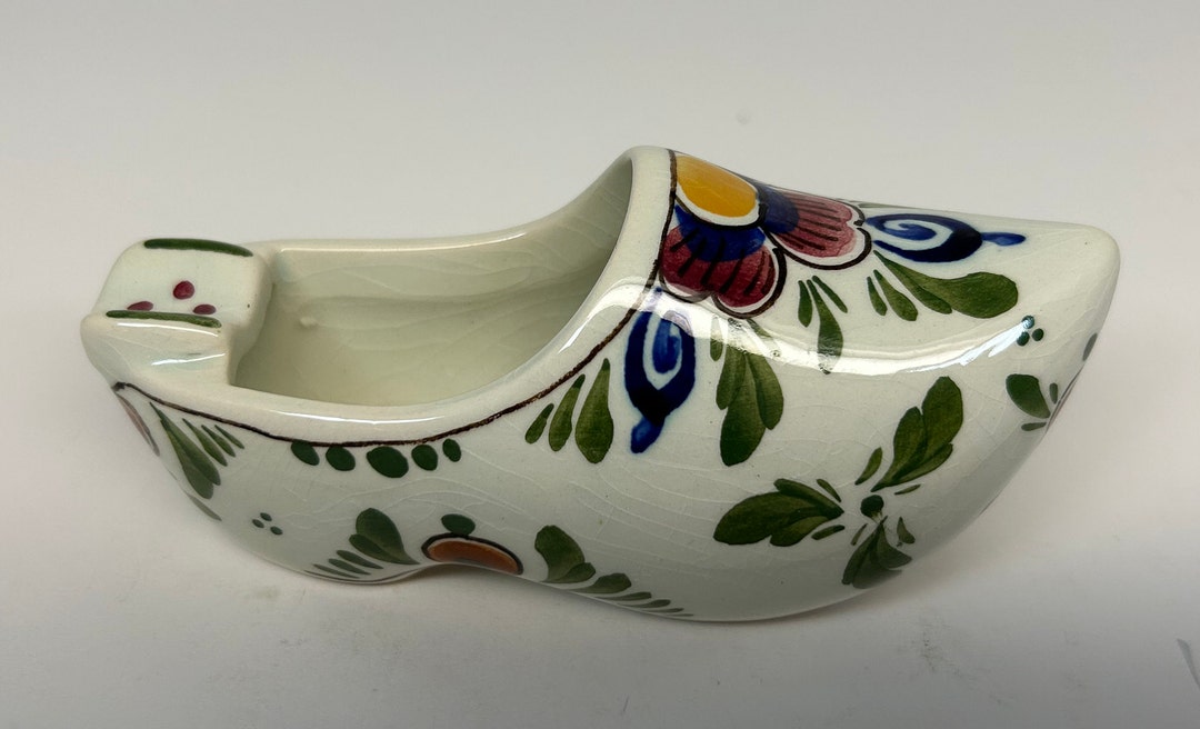 Vintage Delft Holland Ceramic Small Clog Ashtray - Etsy