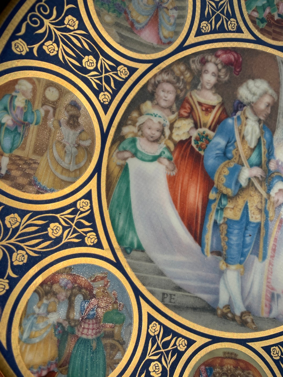 Vintage Cinderella Story Plate 1978 Franklin For Haviland Limoges Etsy