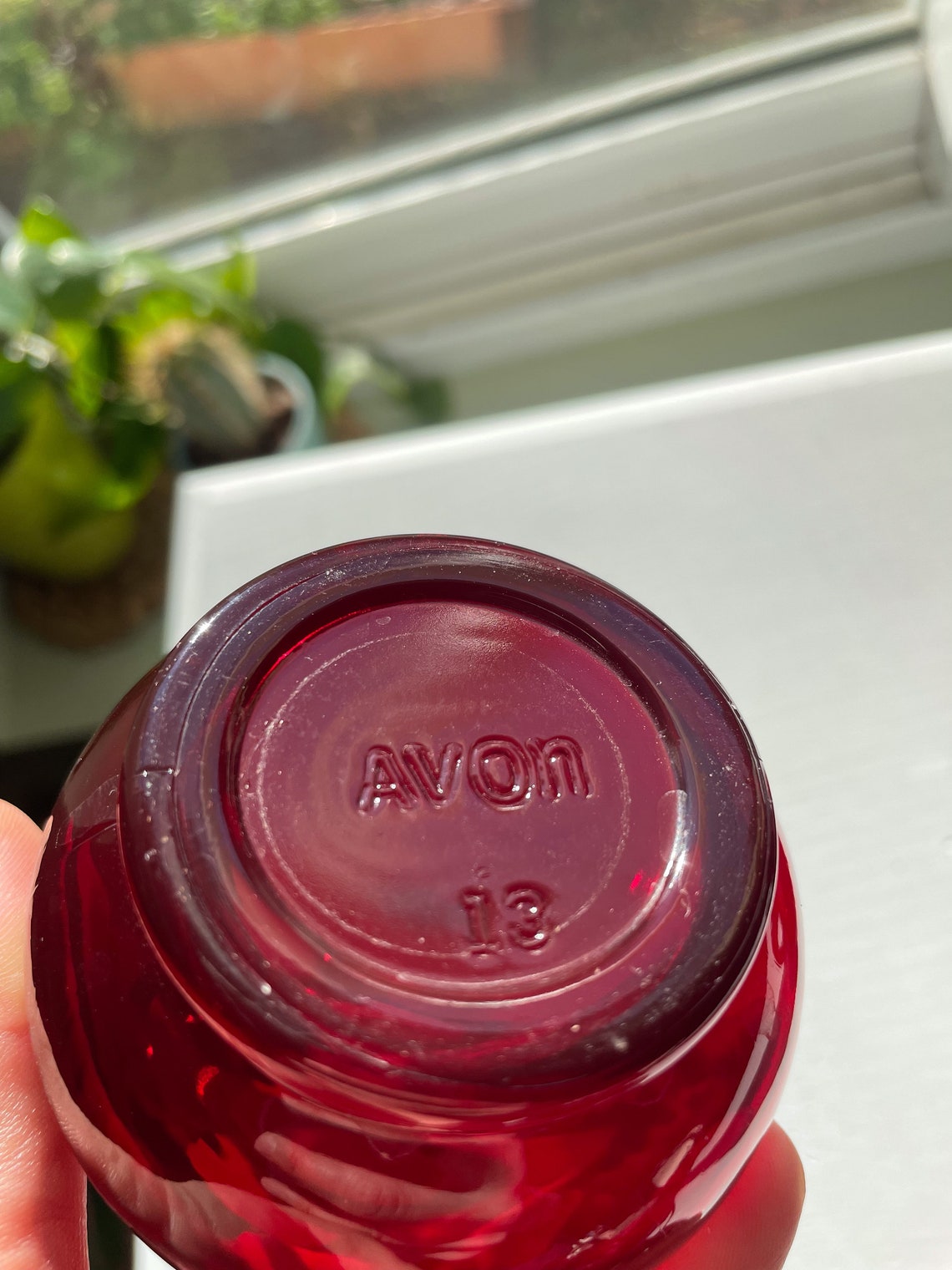 Vintage Avon Bottle, Strawberry Bath Foam Glasses, Strawberry Shaped ...