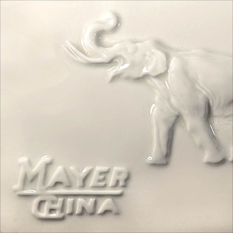 Mayer China True Iy Elephant Tray Advertising Tray Dealer Sign MCM ...
