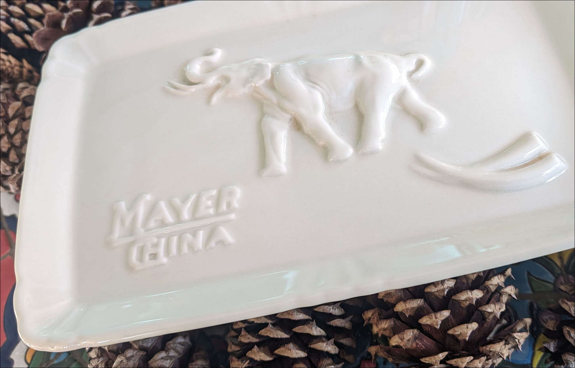 Mayer China True Iy Elephant Tray Advertising Tray Dealer Sign MCM ...