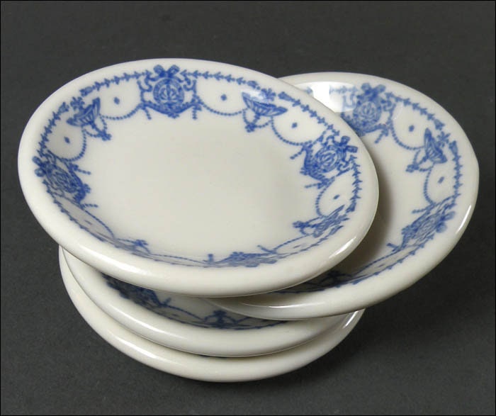 Blue Adam Butter Pat Syracuse China Denver and Rio Grande Western ...