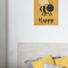 Bee Poster, Bumblebee Poster, Happy Poster, Bee Happy, Childrens Poster ...