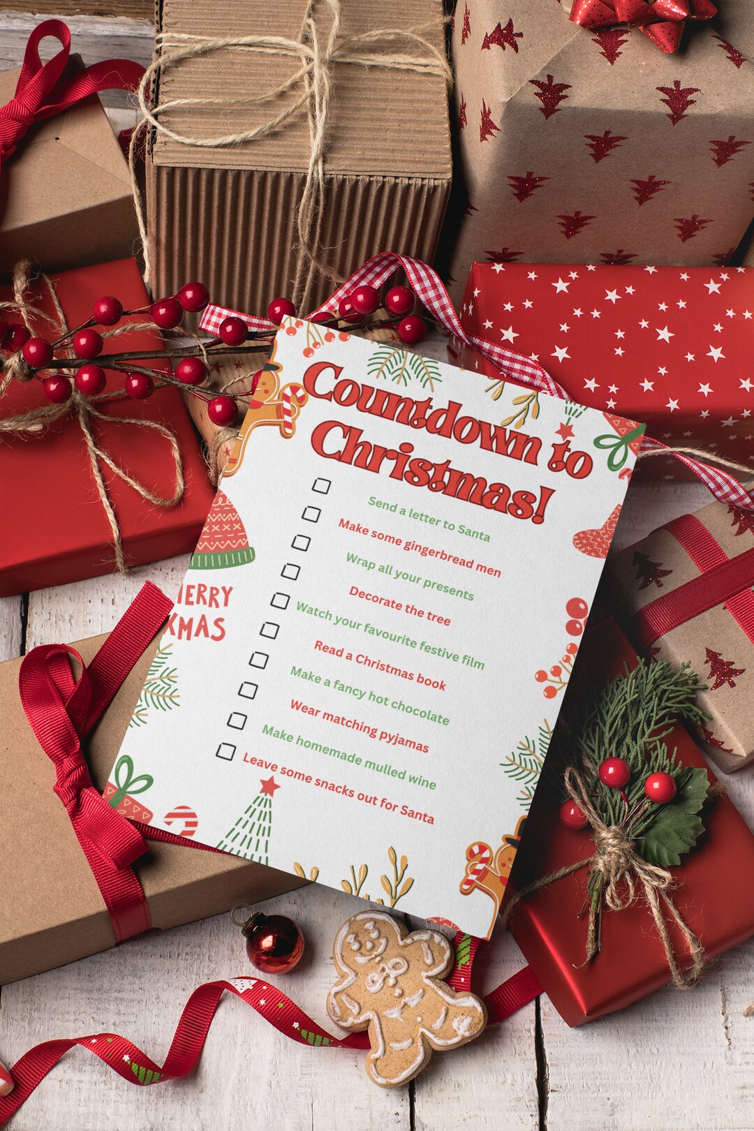 The Ultimate Christmas Checklist for Festive Fun Printable Holiday To ...