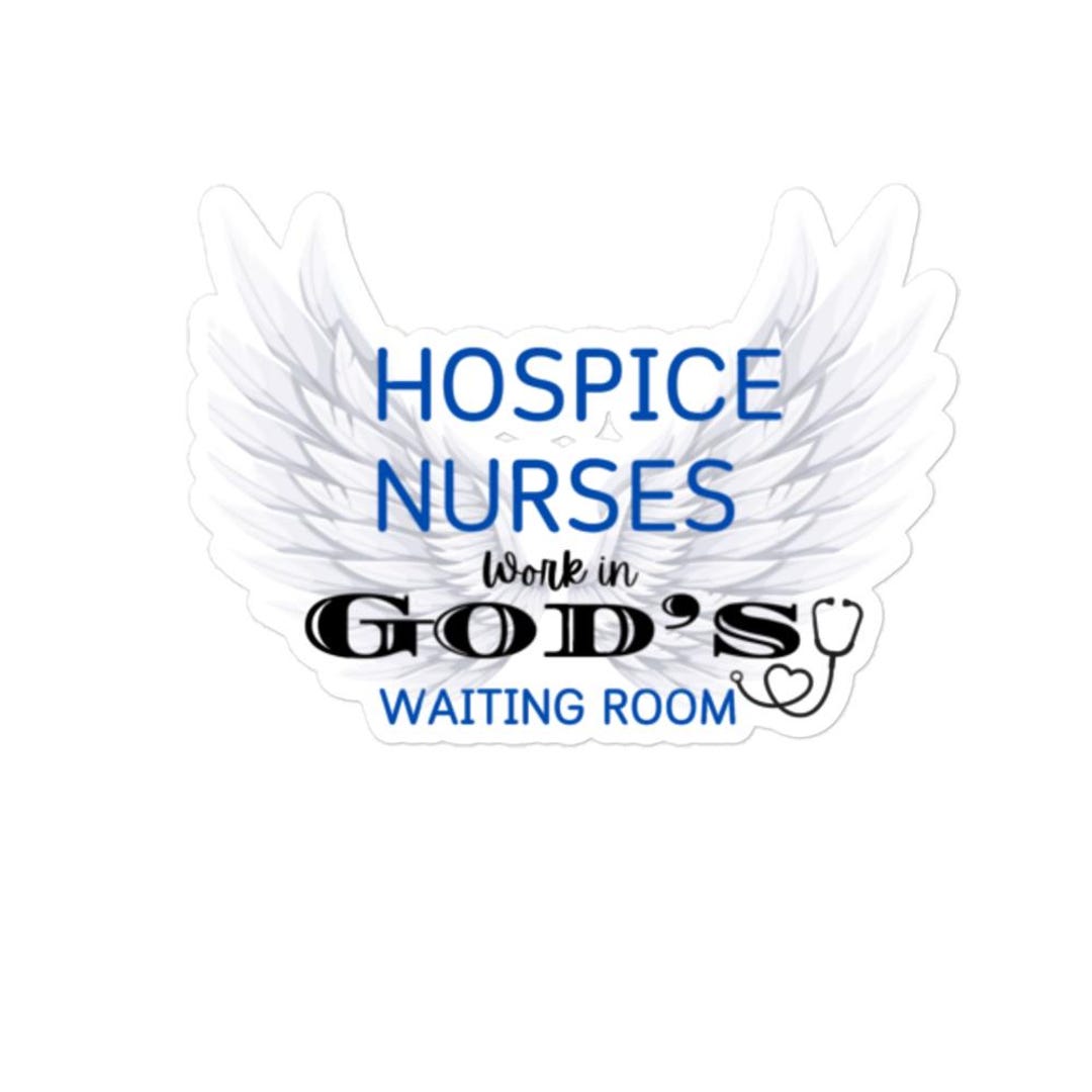 Hospice Nurse Sticker - Etsy