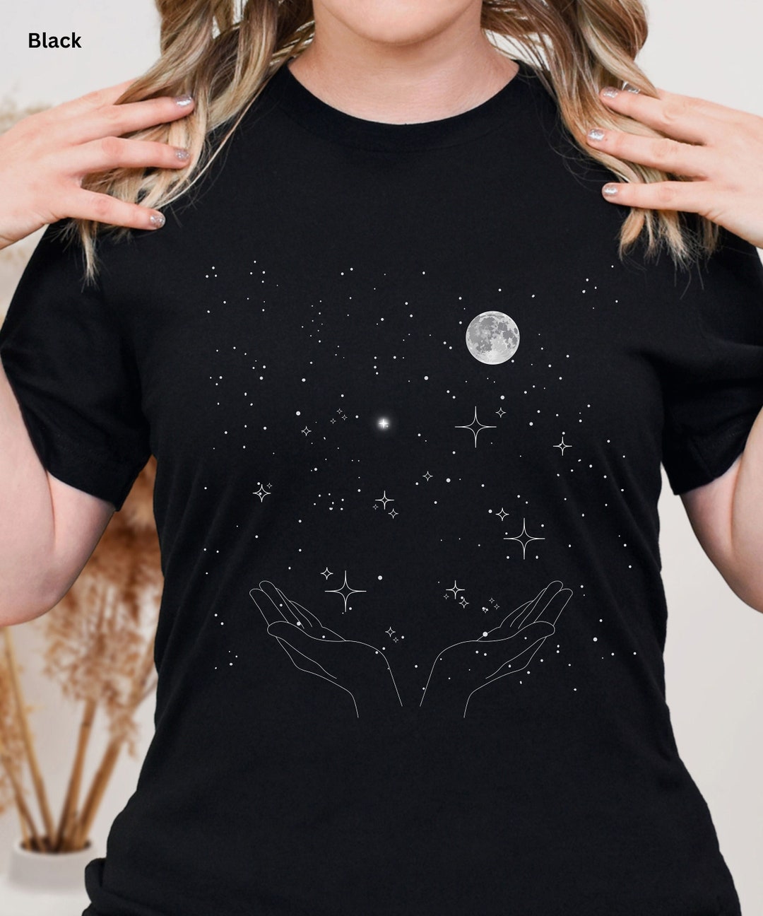 Celestial Moon and Stars T-shirt Motivational Shirt Moon Shirts ...