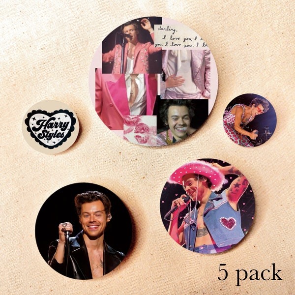 Harry Styles Pins - Etsy