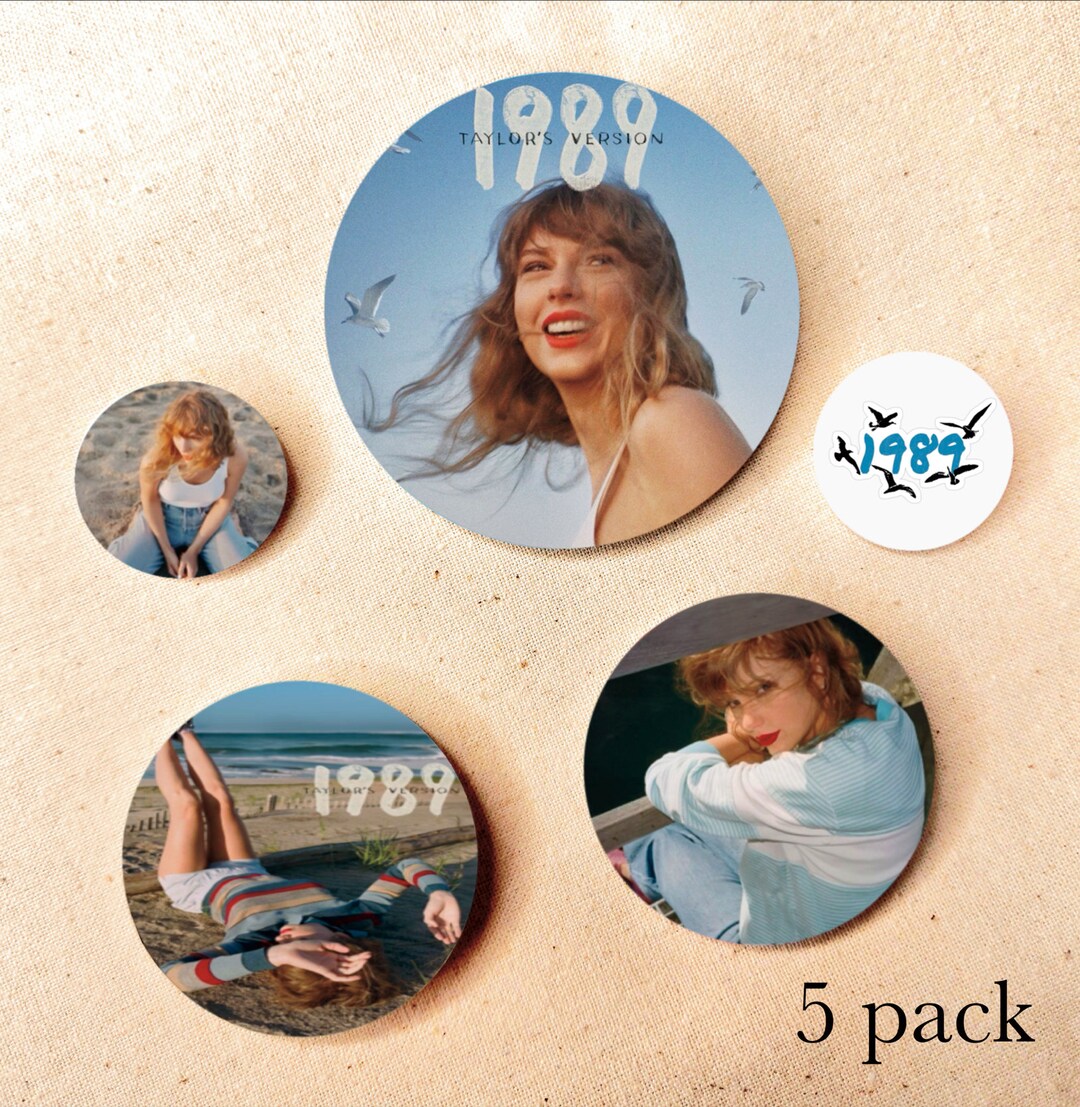 1989 Taylor Swift Buttons, Taylor Swift Pinback Button Set, Taylor ...
