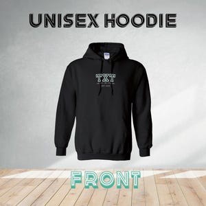 Txt Est. Embroidered Apparel, Txt Embroidered Hoodie, Txt Embroidered ...