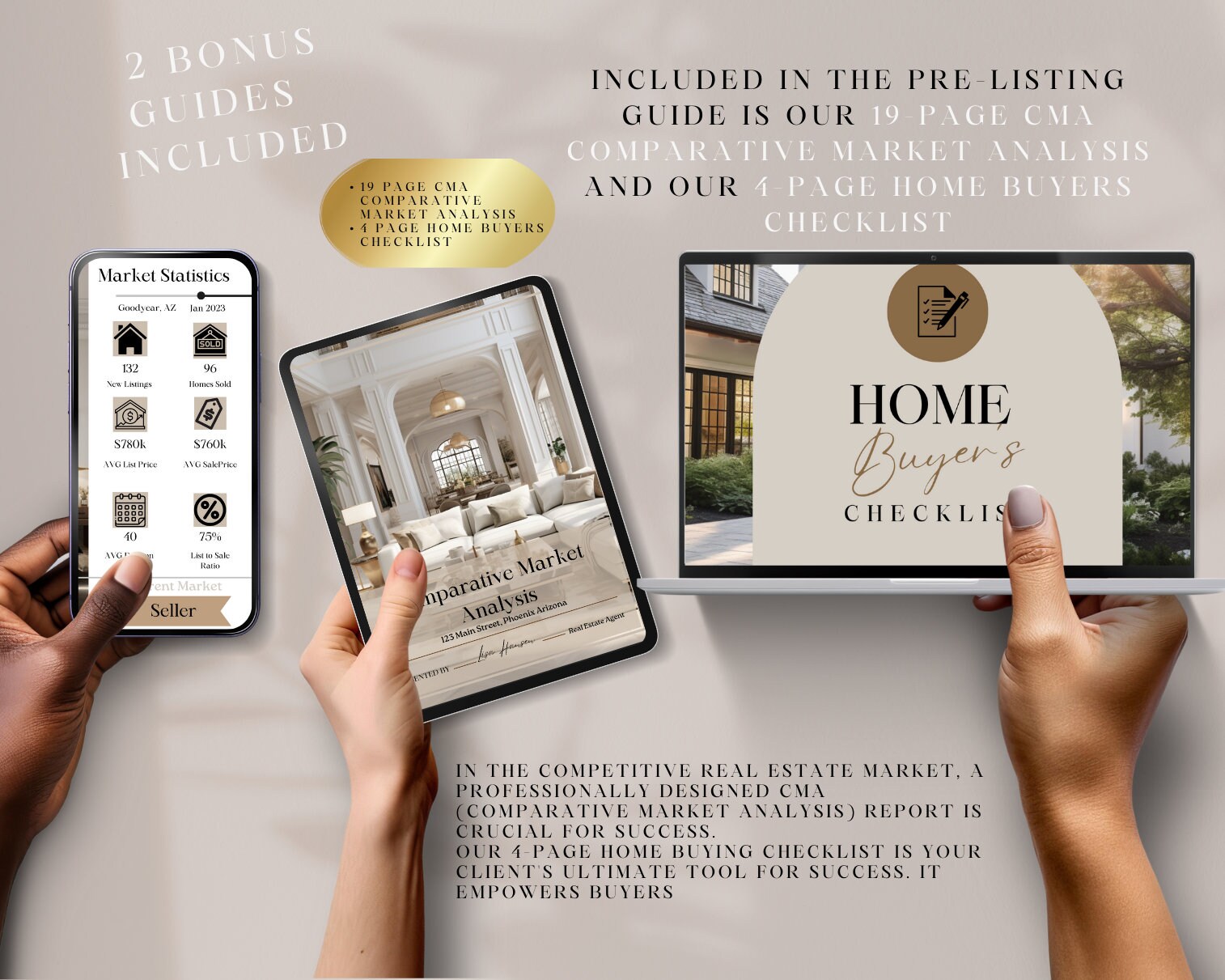 Real Estate Pre-listing Presentation Template – Canva, 73-page Guide ...