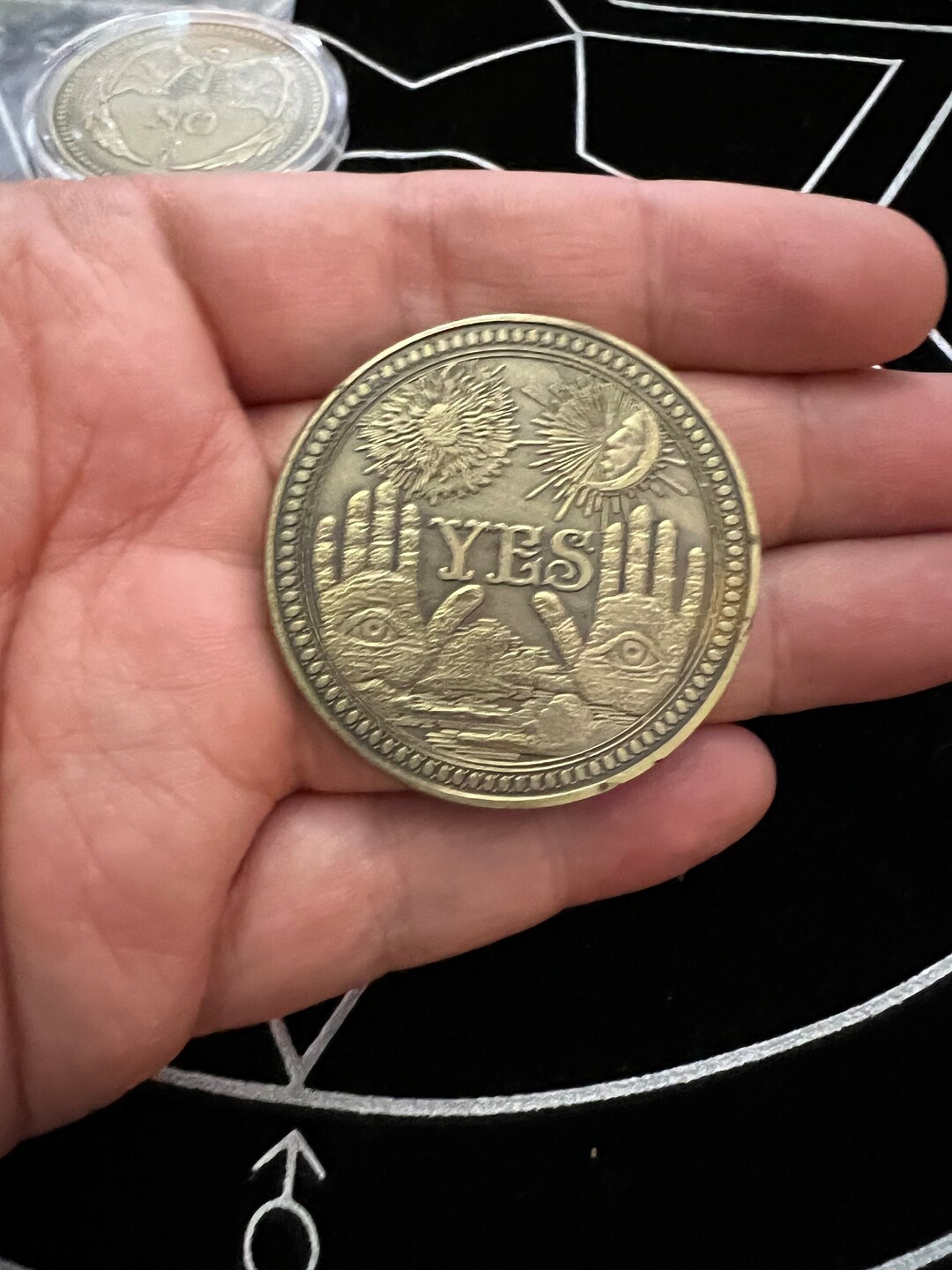 Divination Coin - Etsy