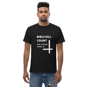Atheist Shirt : Bible Kill Count - Etsy