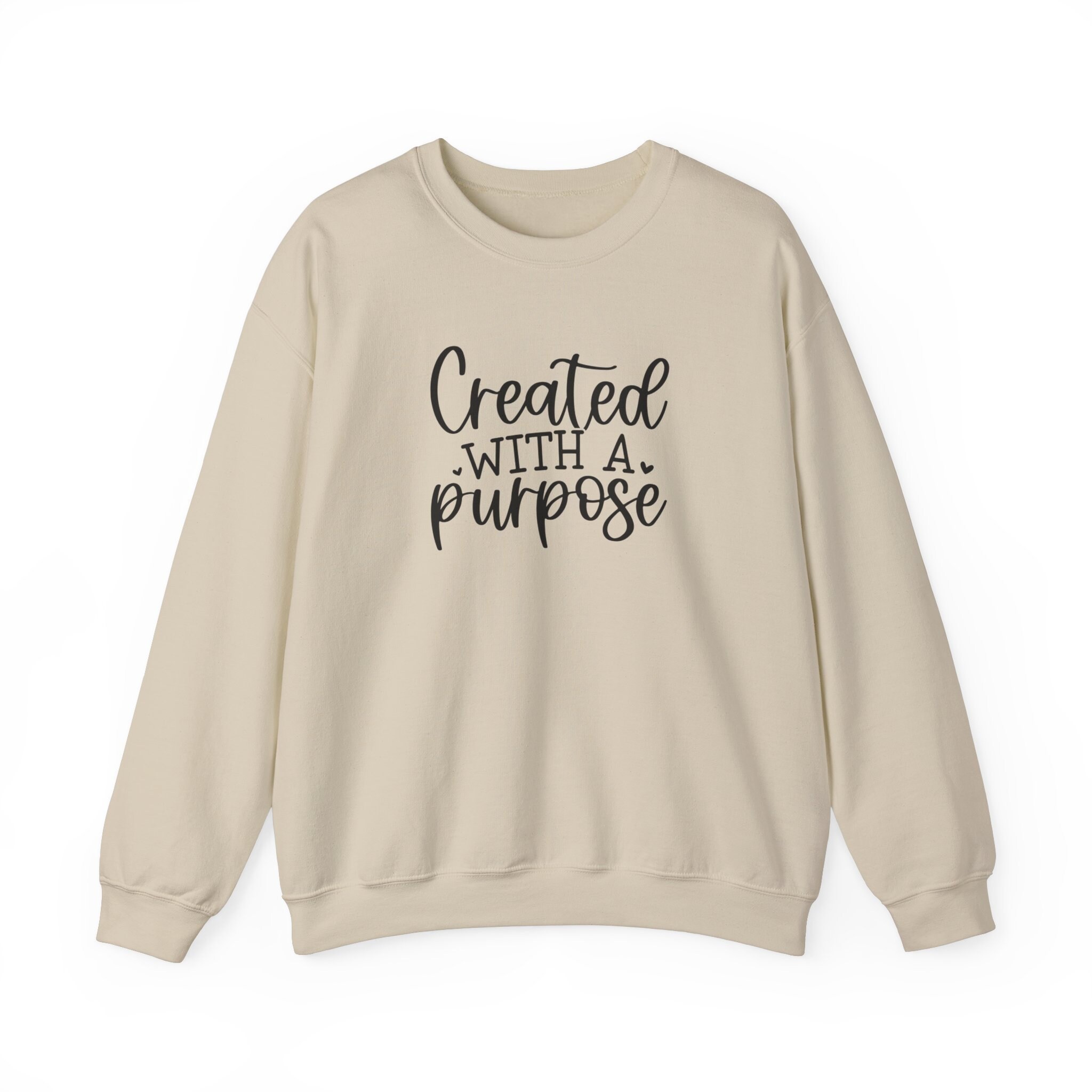 Created With a Purpose Sweatshirt - Etsy