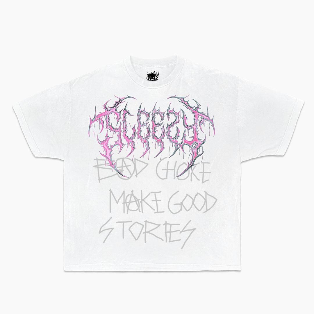 SLEEZY CHOICES Graphic Boxy T-shirt, Oversized, Graphic, T-shirt ...
