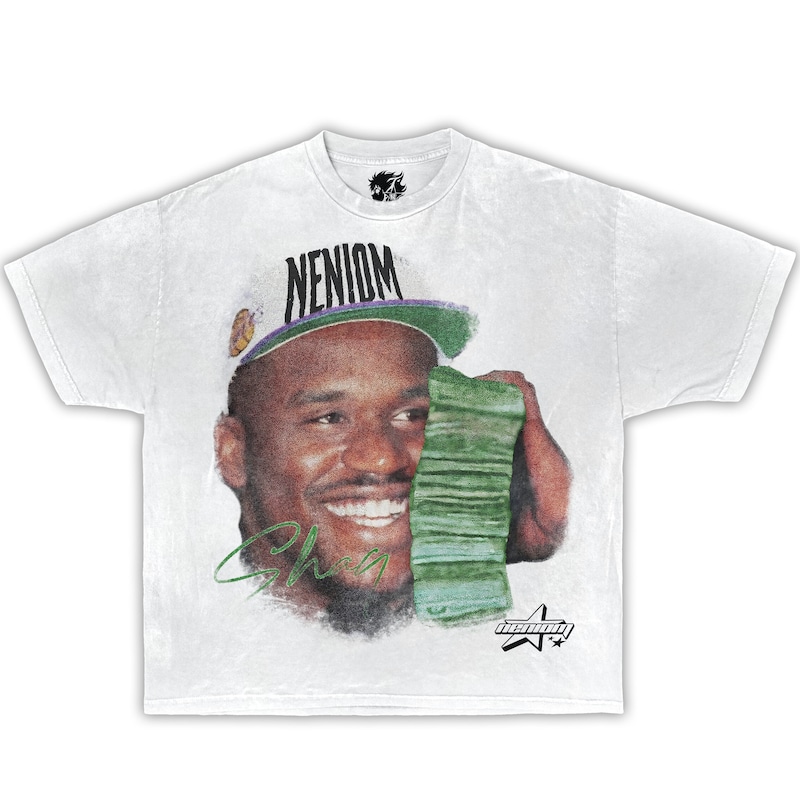 Shaq Graphic Tees - Etsy