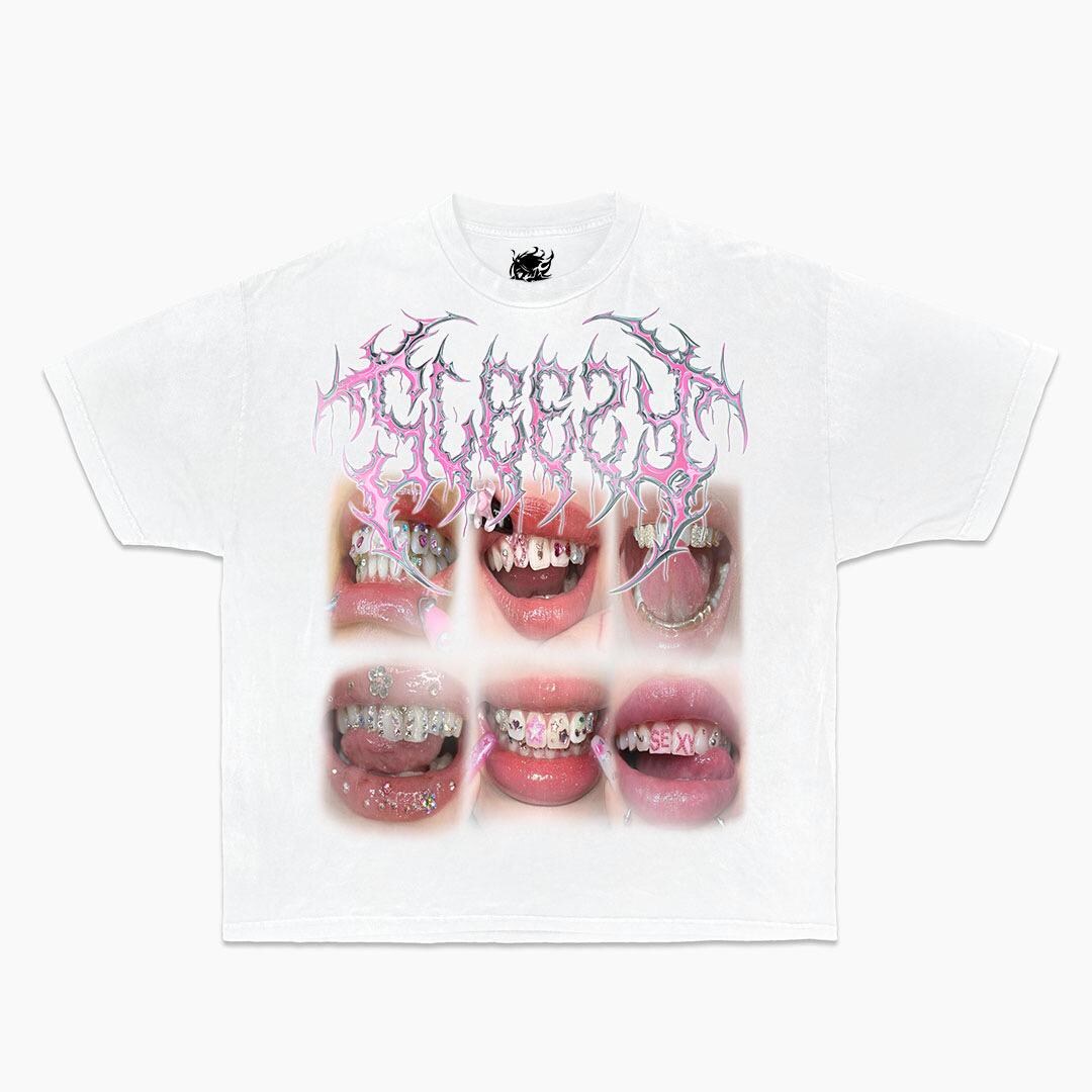 SLEEZY SMILE Graphic Boxy T-shirt, Oversized, Graphic, T-shirt ...