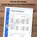 Piano Fingerings for Arpeggios and Chord Progressions, Printable ...