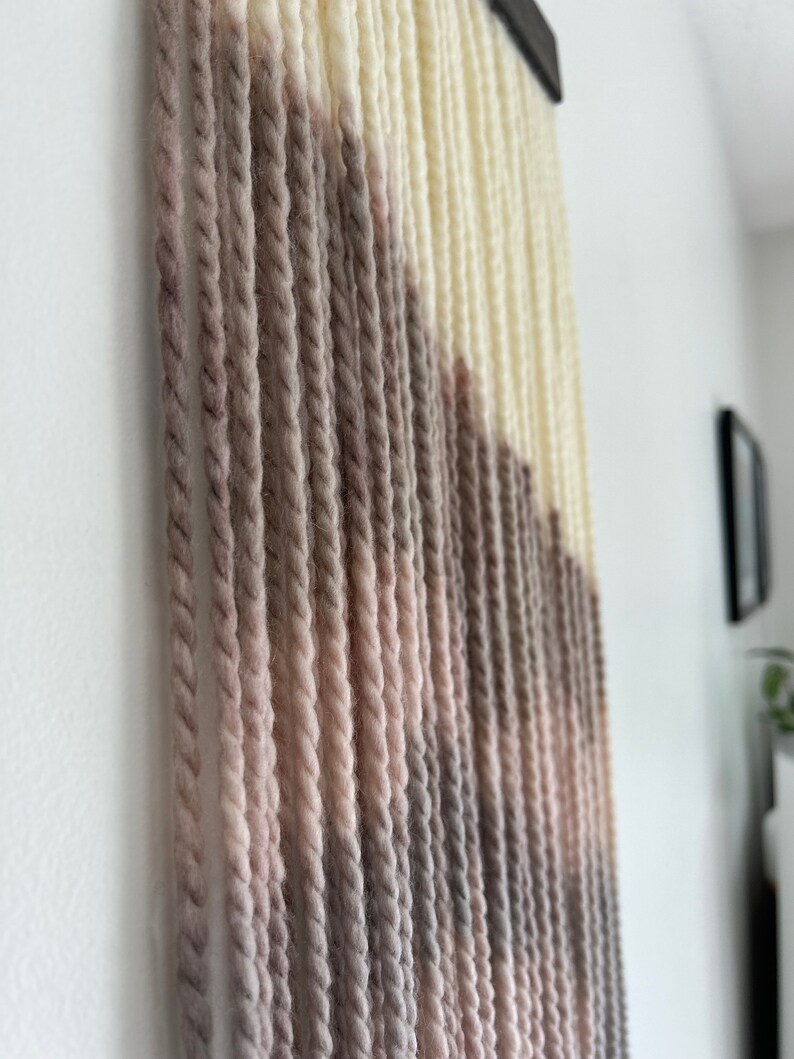 Abstract Boho Drip Dye Macrame Wall Hanging - Etsy