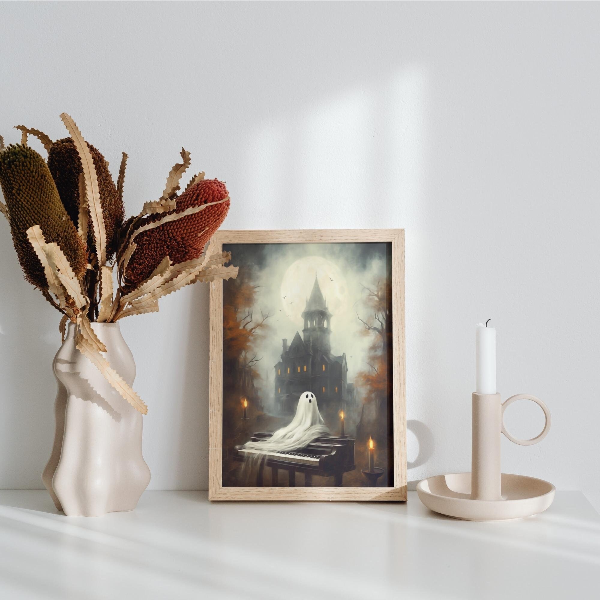 Halloween Printable Haunted Cursed Mansion Digital Prints Halloween ...