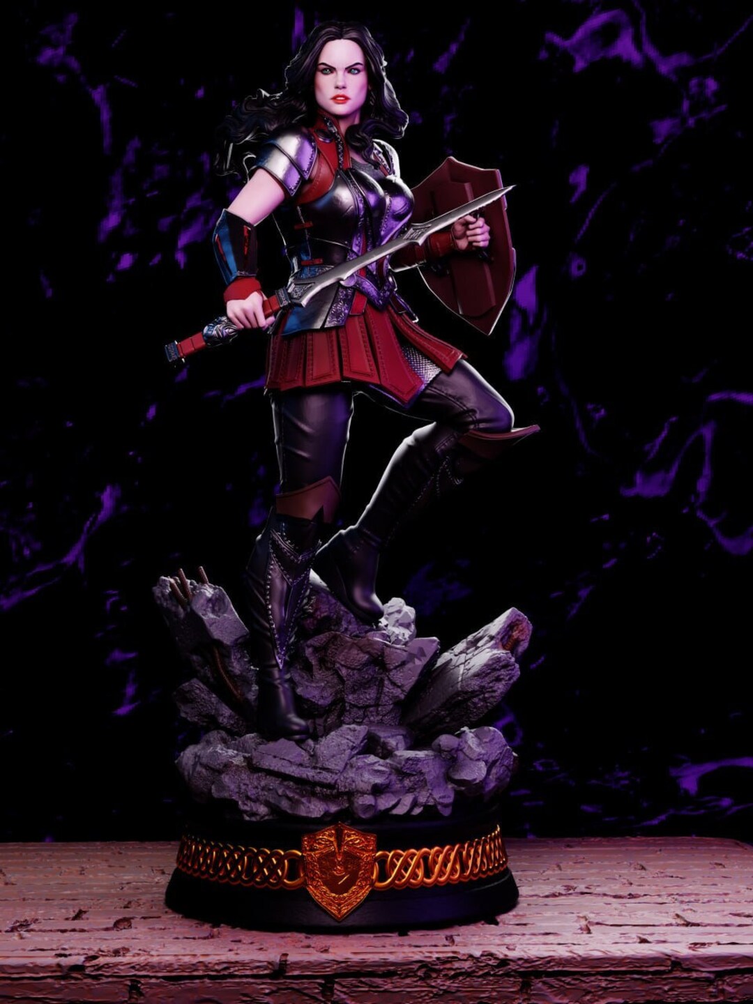 Lady Sif Statue STL File, 3D Digital Printing STL File for 3D Printers ...