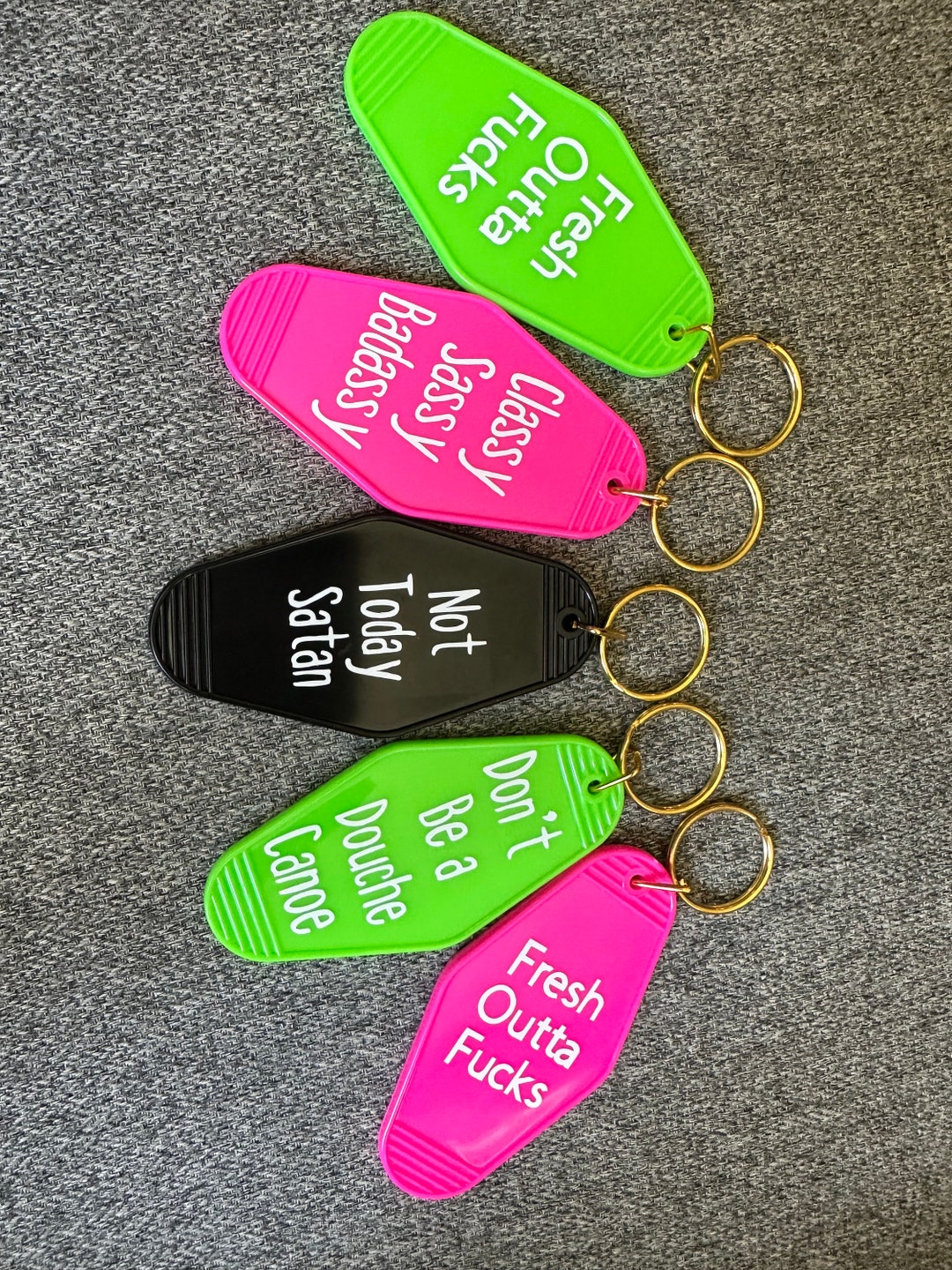 Create Your Own Custom Key Chain With Quote - Funny - Prank - Etsy