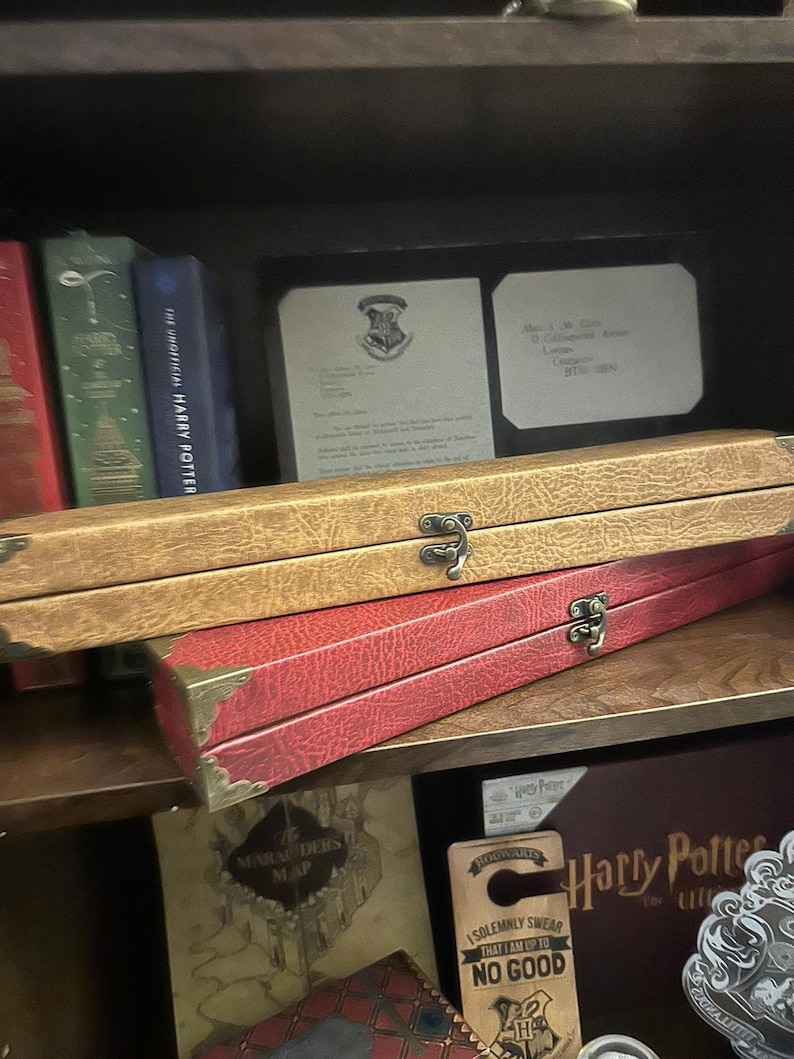 Wizarding World Custom Wand Box - Etsy