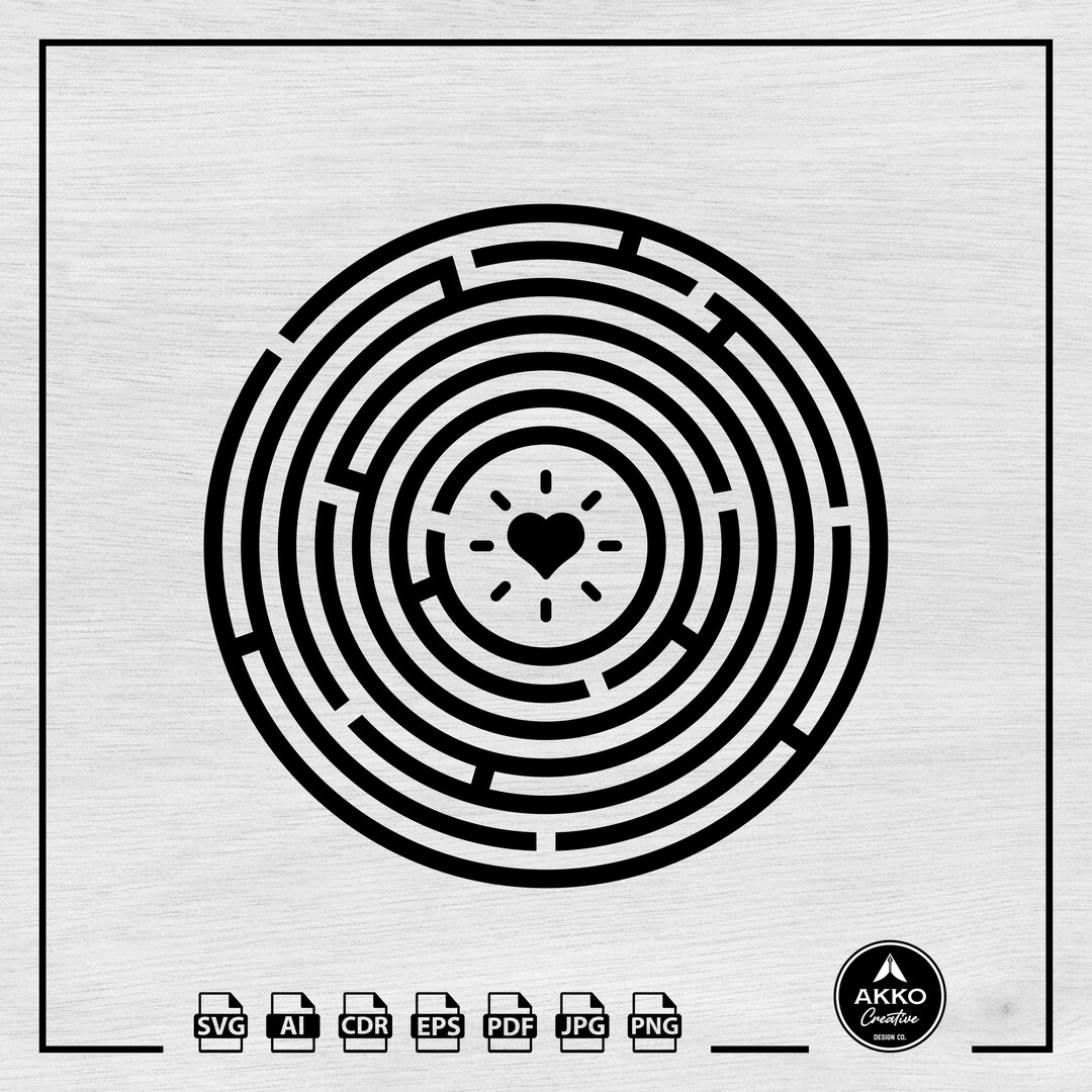 Labyrinth Svg Png, Maze Svg, Funny Shirt Svg, Love Labyrinth Svg ...