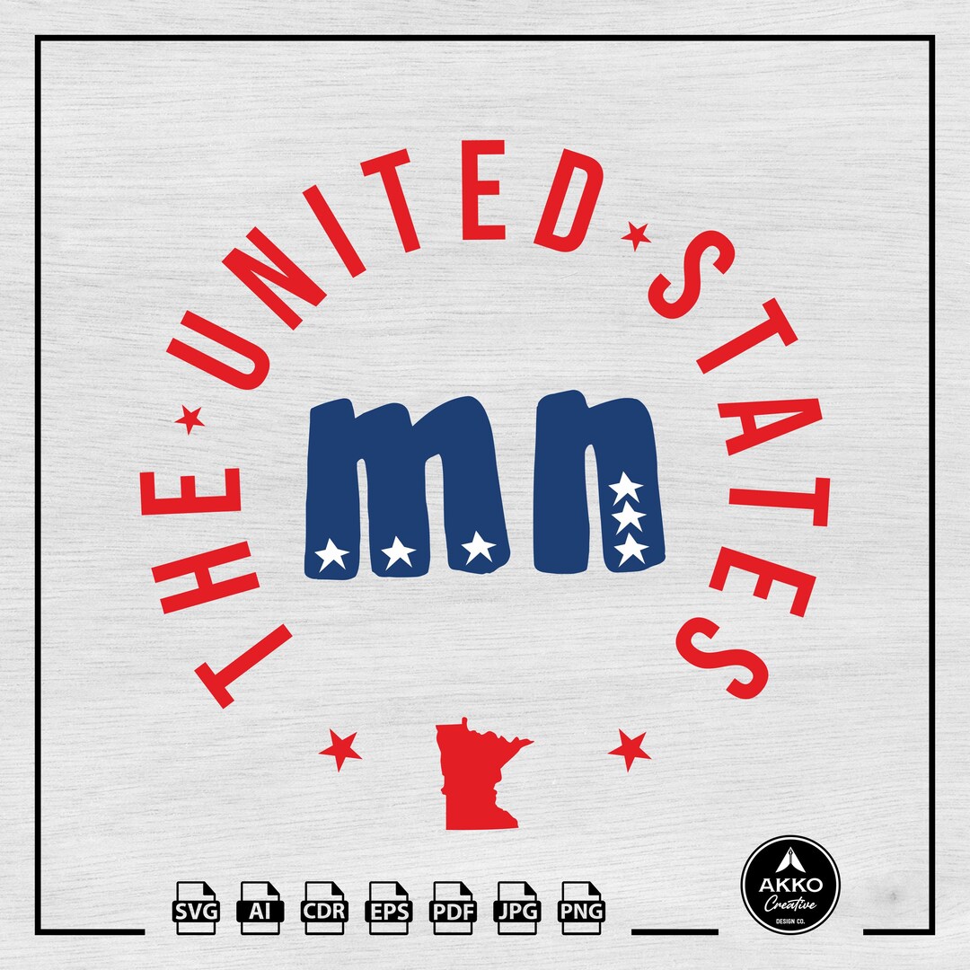 Minnesota Svg Png, Minnesota Shirt Svg, Minnesota Map Svg, Minnesota ...