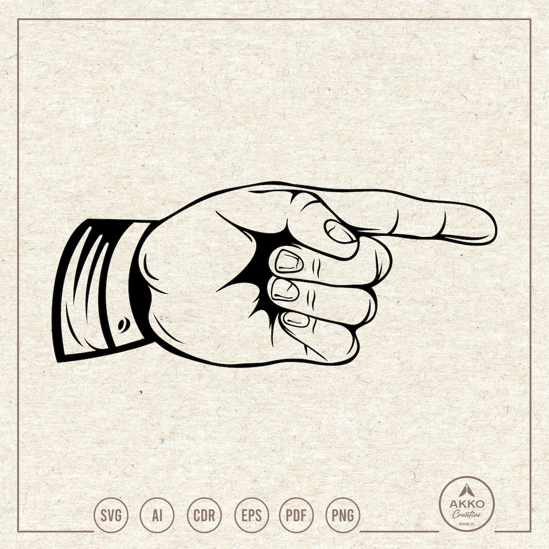 Finger Pointing Svg Png, You Svg, Hand Pointing Svg, Hand Gestures ...
