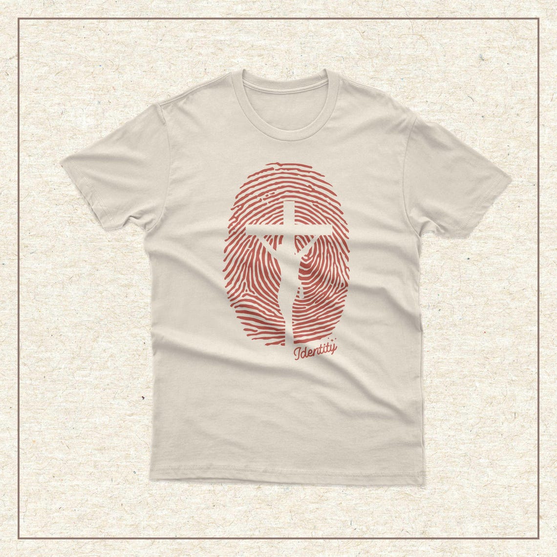 Identity Svg Png, Fingerprint Christian Cross, Clipart, Cricut ...