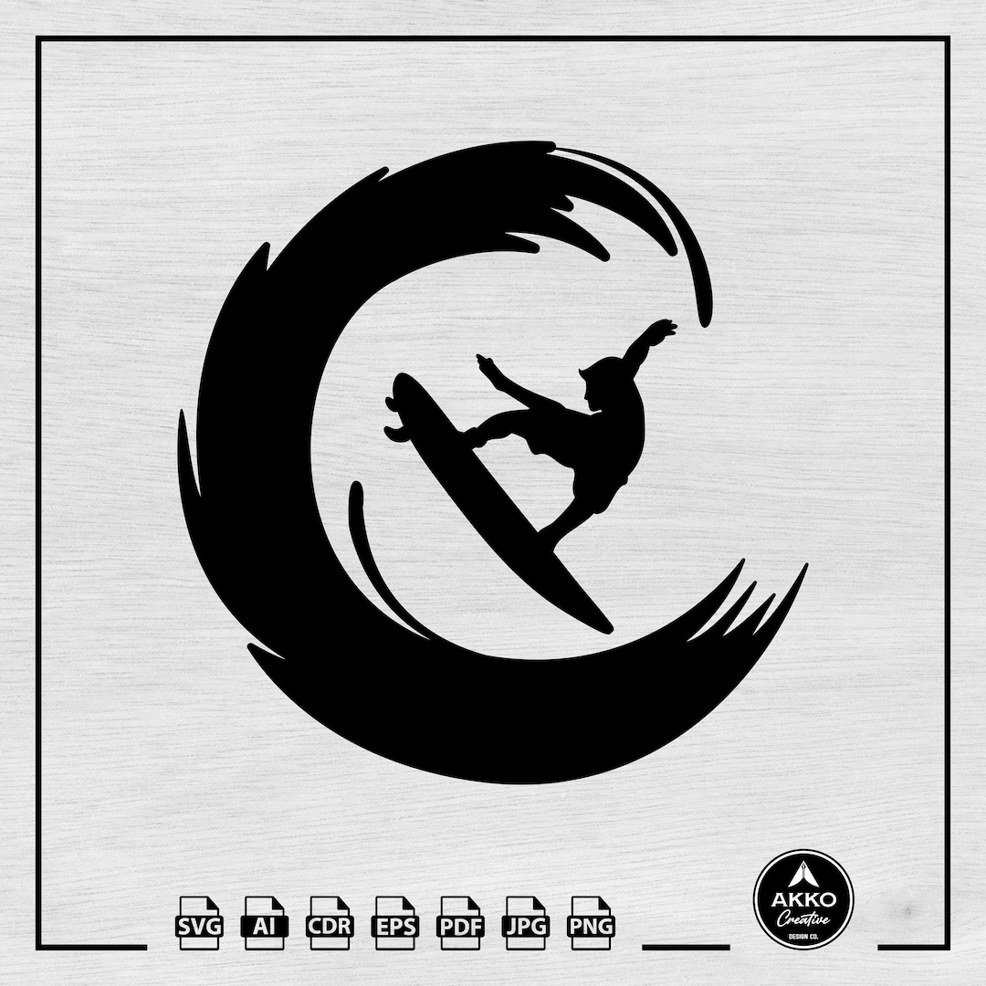 Surf Wave Svg Png, Surfer Svg, Big Waves Svg, Surfing Svg, Surfboard ...