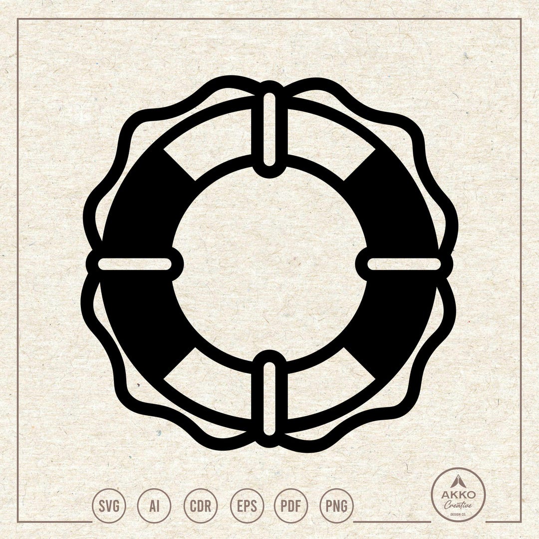 Life Preserver Svg Png, Nautical Clipart, Cricut Silhouette Plotter Cut ...