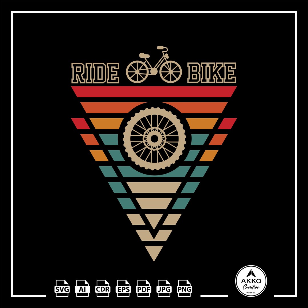 Ride Bike Svg Png, Bicycle Ride Svg, Bicycle Wheel Svg, Cycle Svg ...